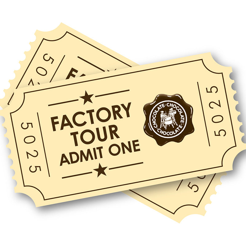 FREE Factory Tour Reservation - 1 Ticket (PER PERSON) – Chocolate ...