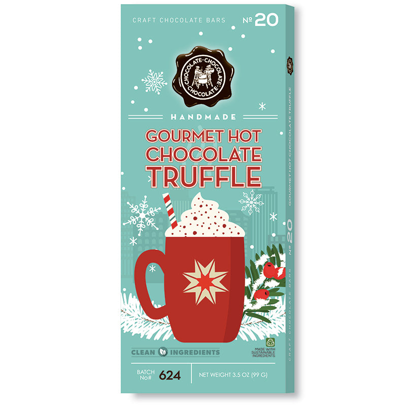 NO 20 - Milk Hot Chocolate Bar 3.5 OZ – Chocolate Chocolate Chocolate ...